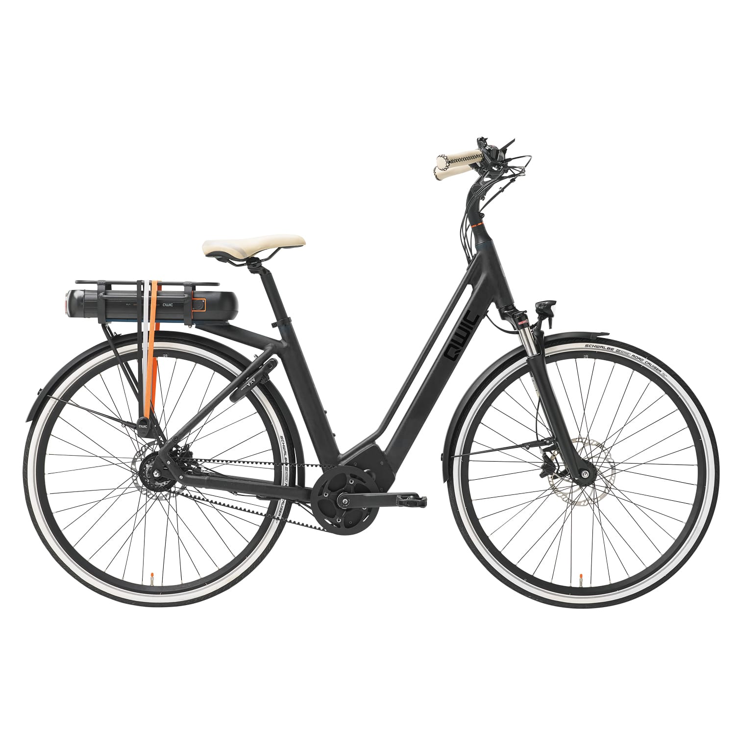 Qwic Premium MA8 TOUR dames e-bike - Transportfiets Online