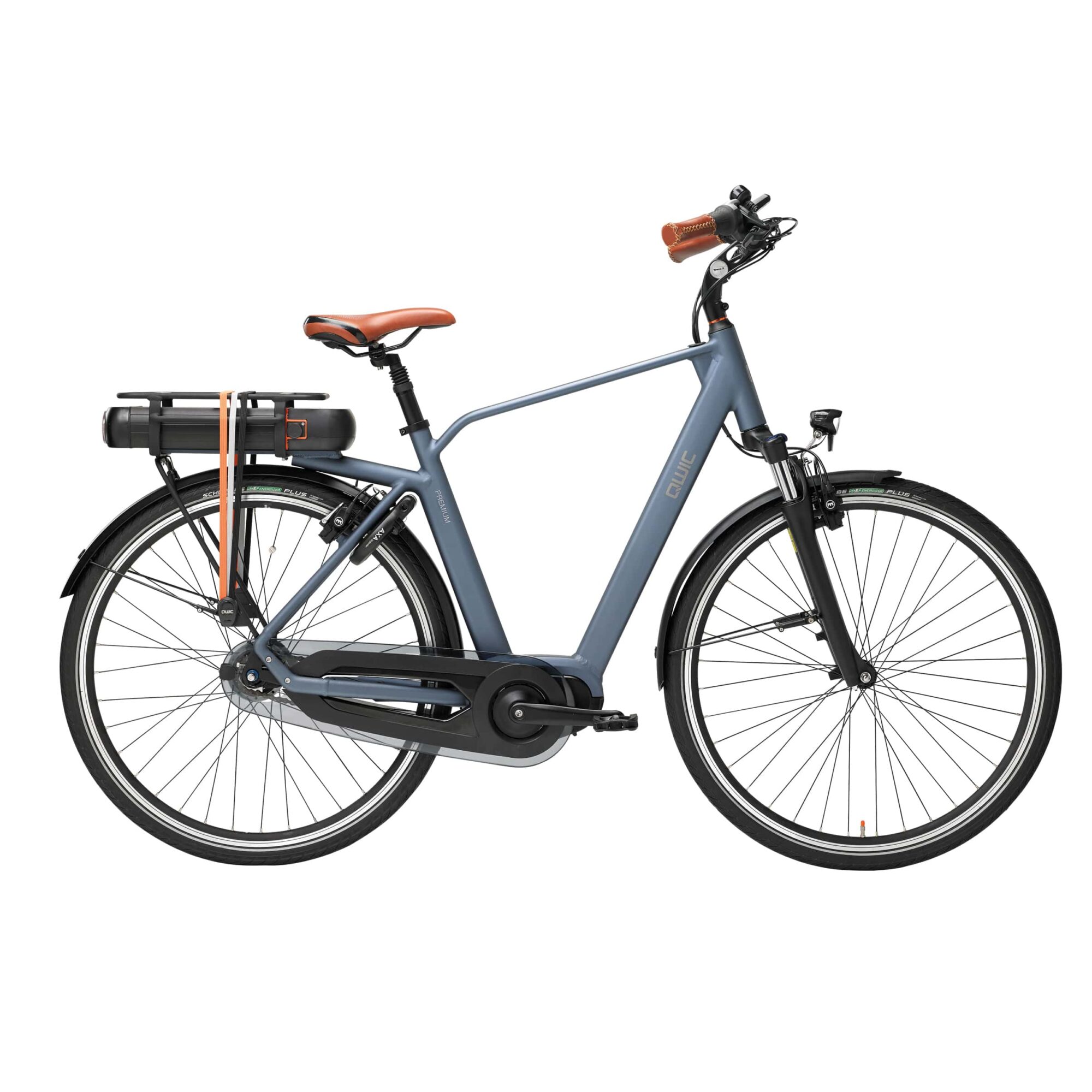 Qwic Premium MN8 heren e-bike - Transportfiets Online